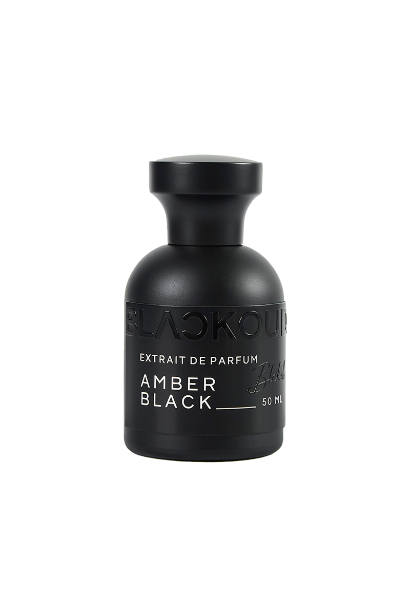 Perfume Blackoud Amber Black - matt black pt extrait 50 ml